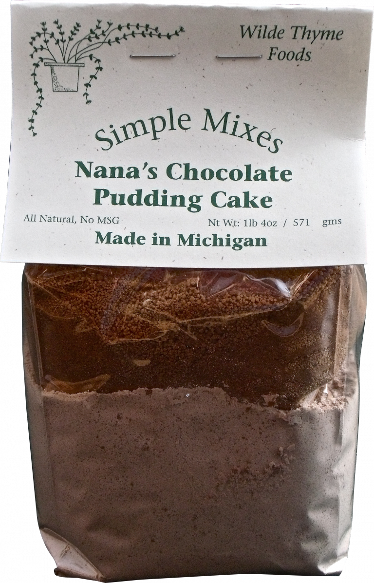 Nana’s Chocolate Pudding Cake – Wilde Thyme Foods
